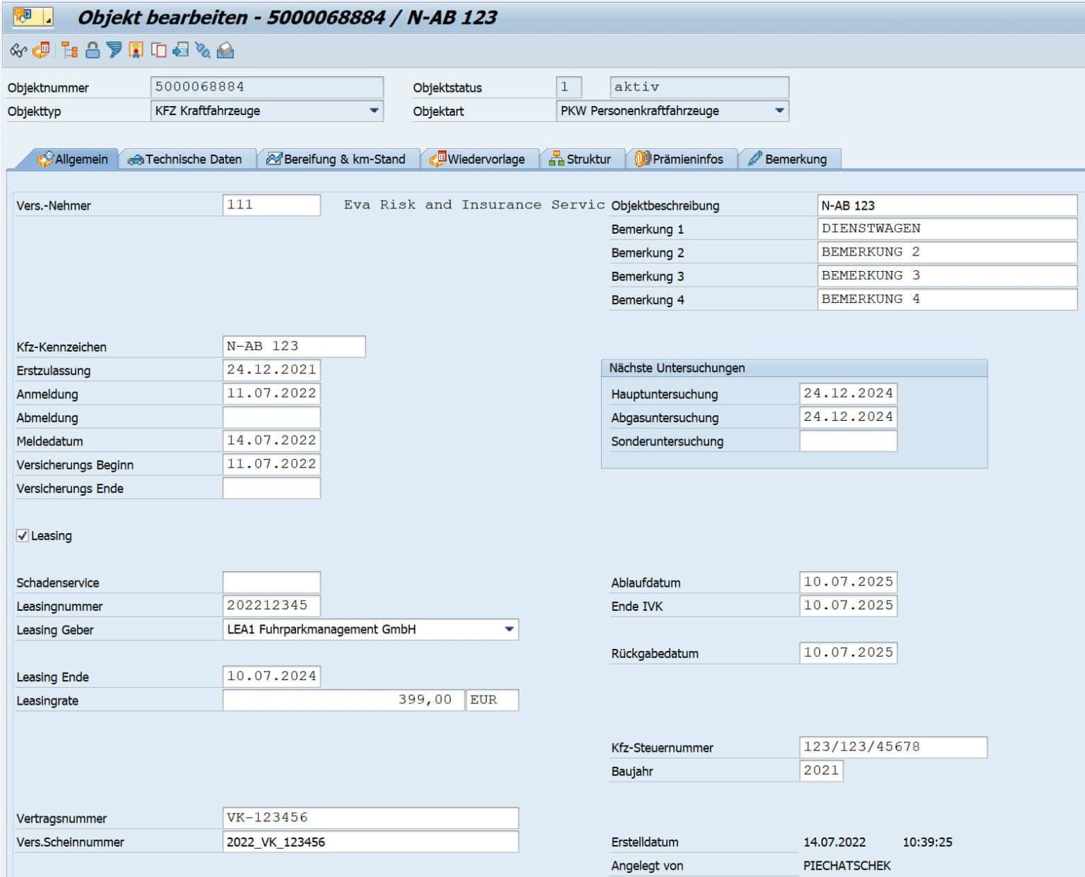 insTRA Geschäftspartner-Management & Objektverwaltung